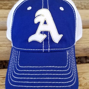 Team Logo Hats-your Child's Team Name/initial/logo Surrounded by ...