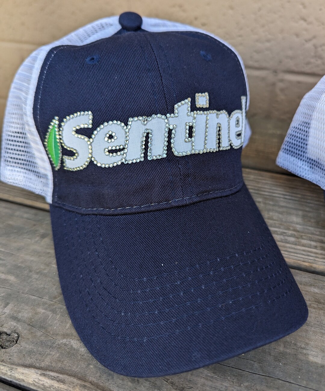 Company Hats With Your Business Logo or Name, Women Bling Business Logo ...