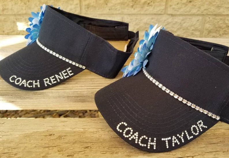 Cheer Coach Hat Cheer Coach Gift Cheer Mom Sun Visor Cheer - Etsy