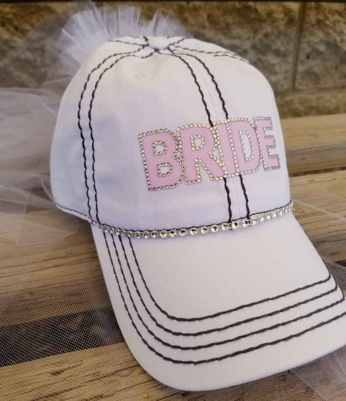 Bride Hats Bride Hat With Veil Bachelorette Party Hats - Etsy
