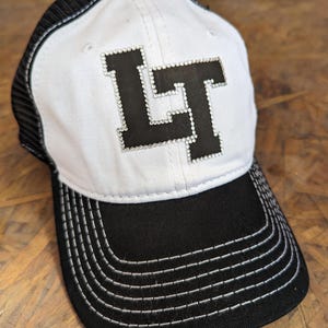 Bling Letter Hats/custom Logo Hats/varsity Letter Hats/school Team Name ...