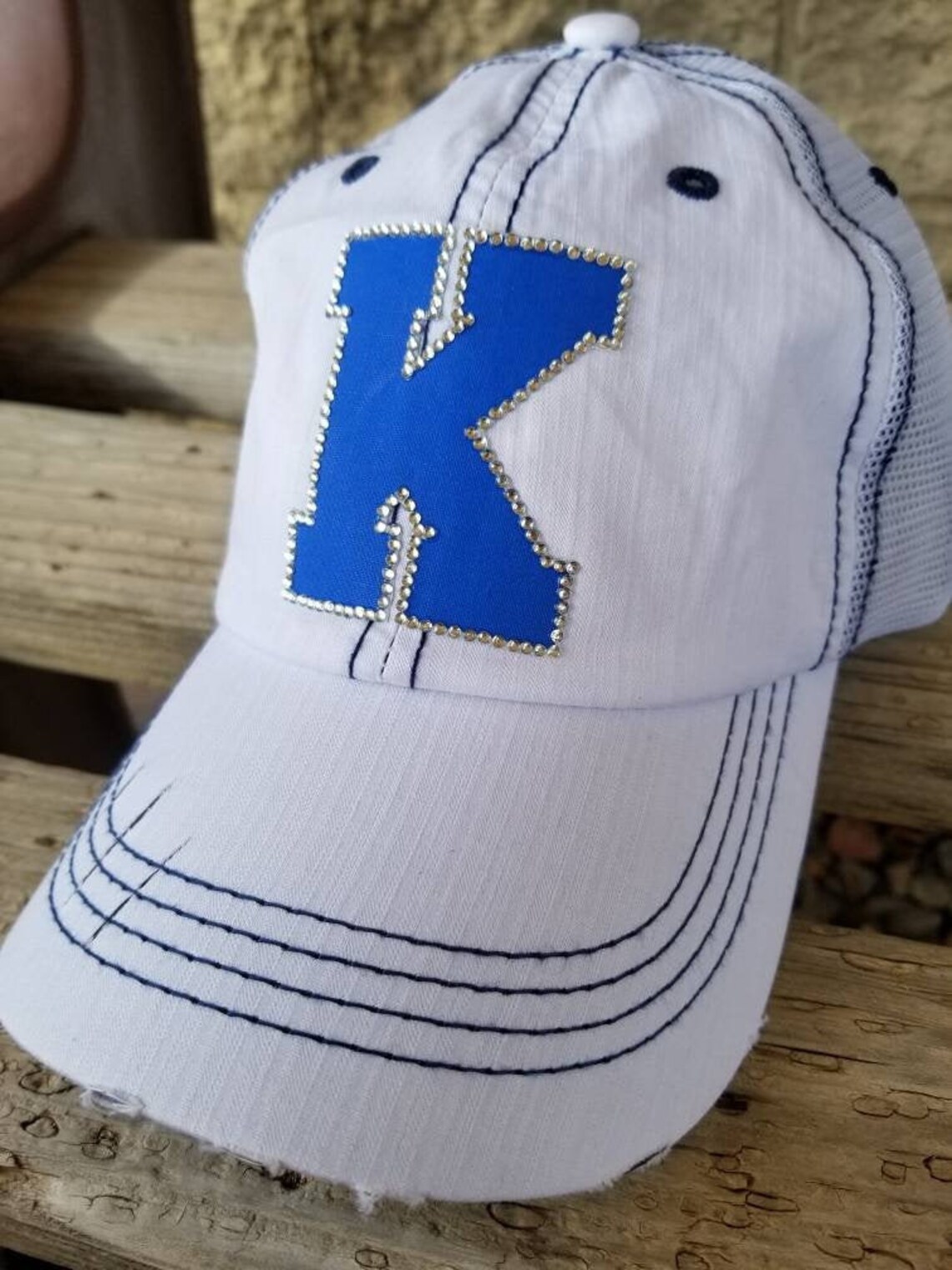 Custom Letter Hats, Varsity Letter Hats, Bling Letter Hats, Baseball ...
