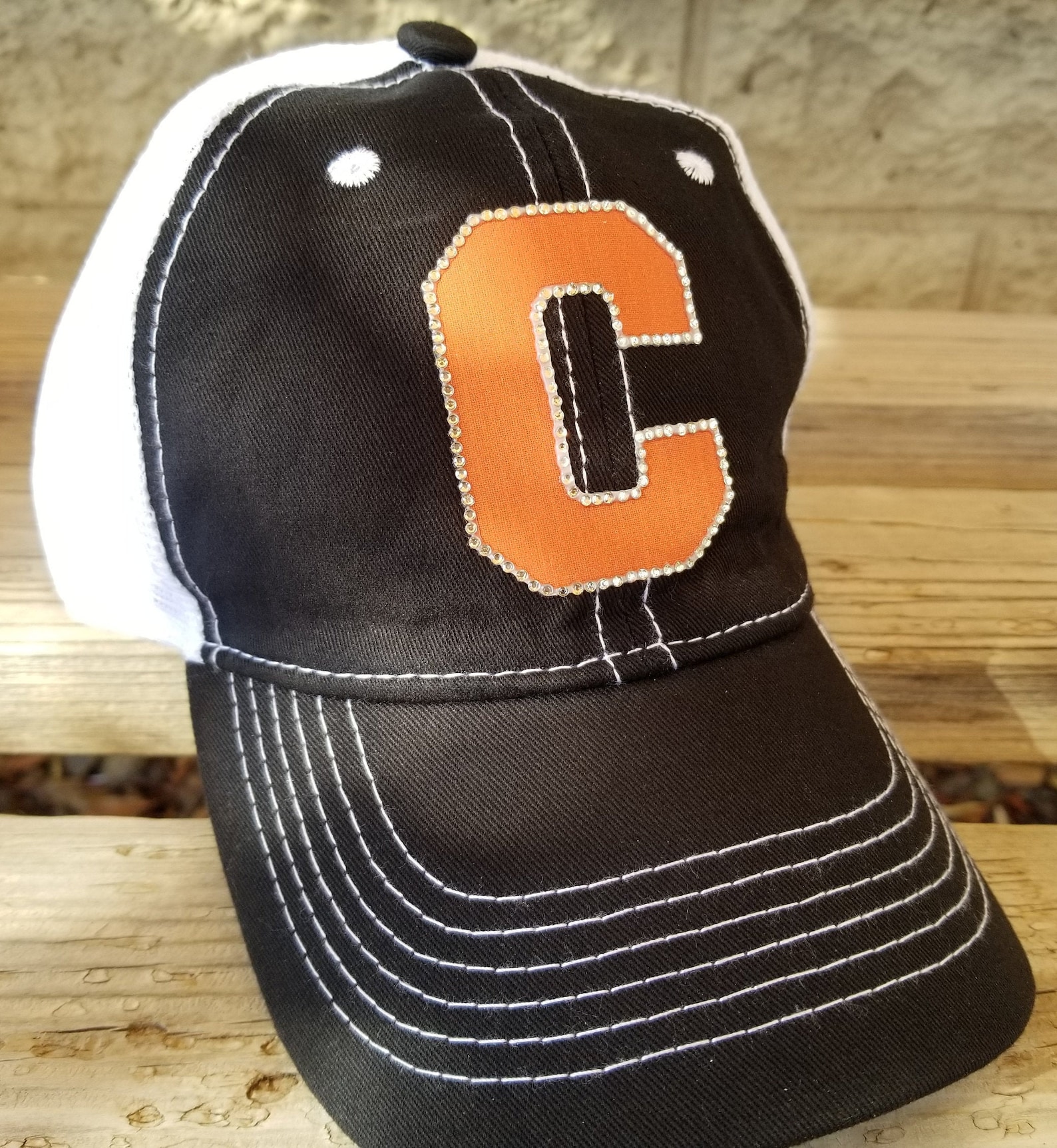 Team Logo Hats-your Child's Team Name/initial/logo - Etsy