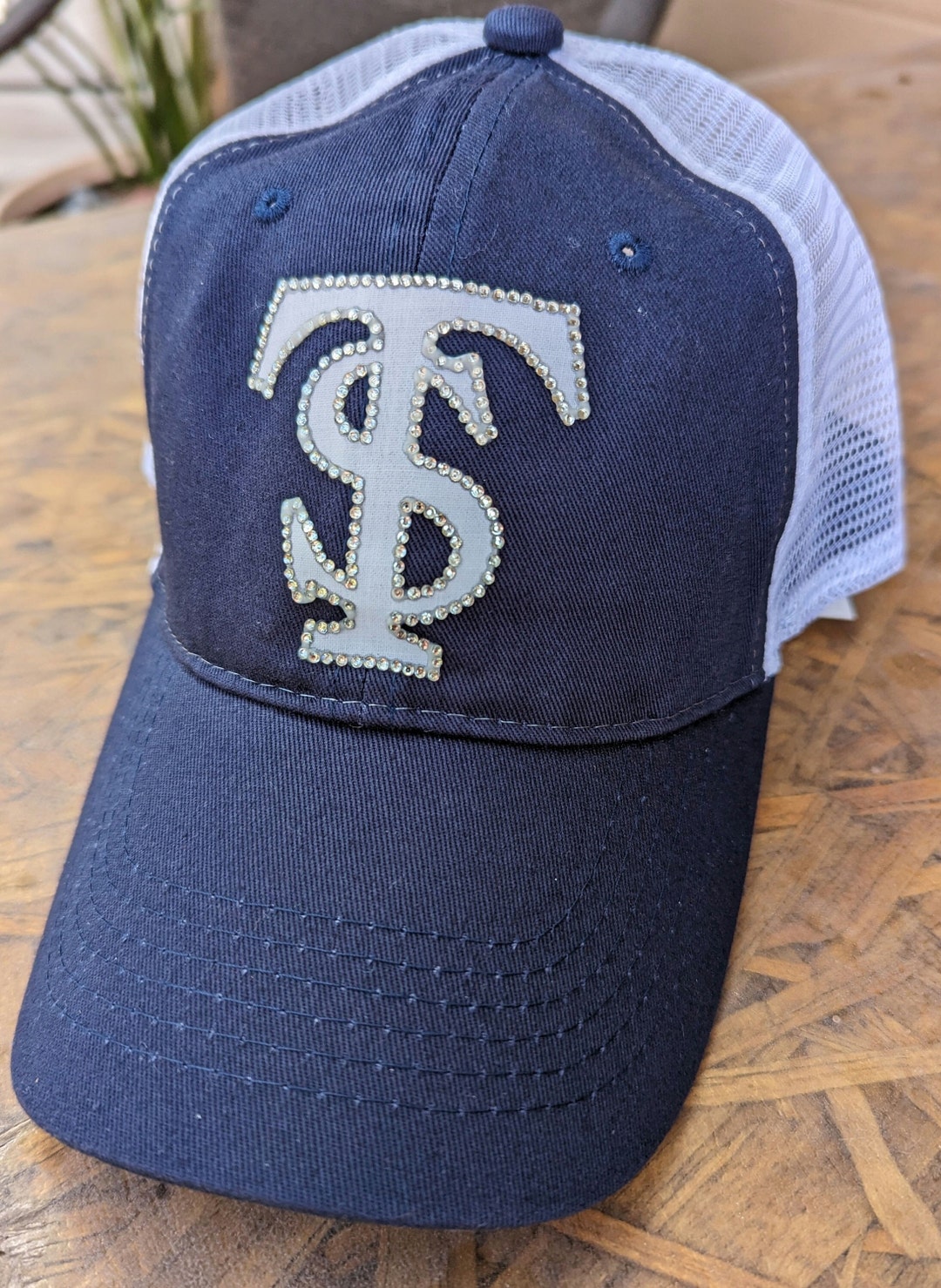 Custom Baseball Mom Hat, Custom Logo and Team Hats, High School Letter ...