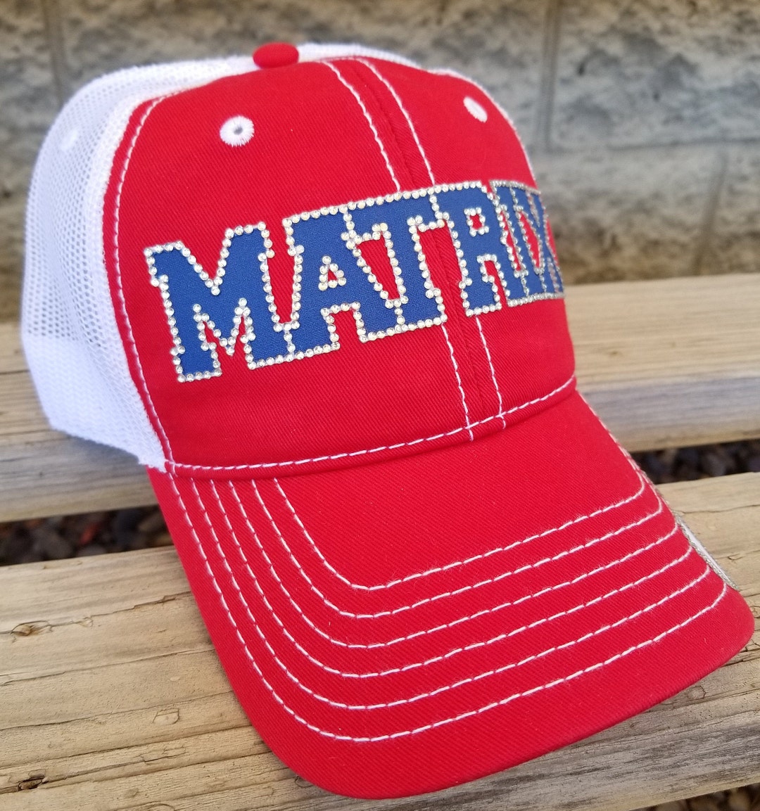 Custom Baseball Team Hat, Bling Baseball Mom Hats, Custom Baseball and ...