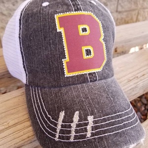 Custom Letter Hats, Varsity Letter Hats, Bling Letter Hats, Baseball ...