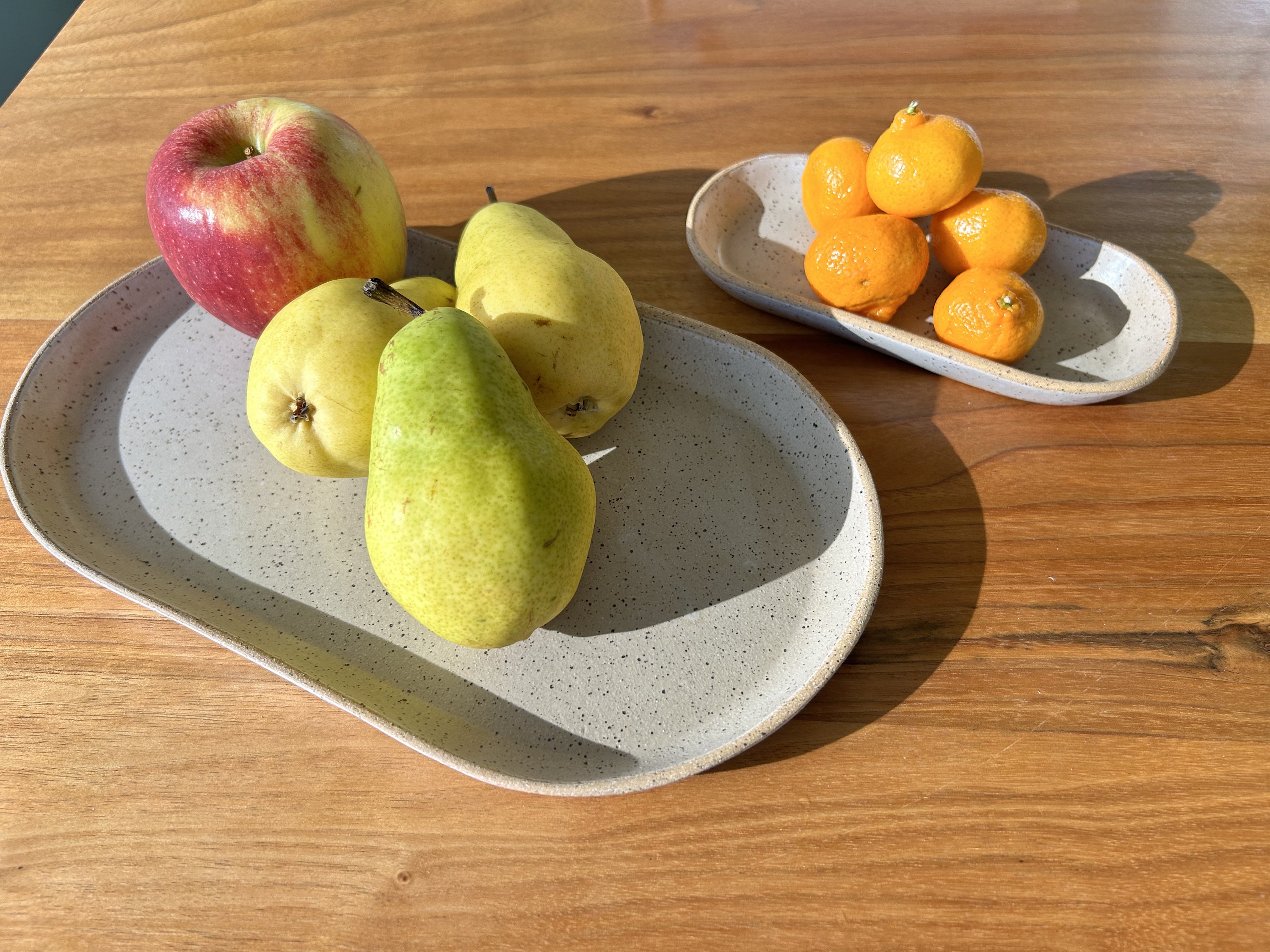 Handmade Modern Ceramic Serving Platter Set - Etsy