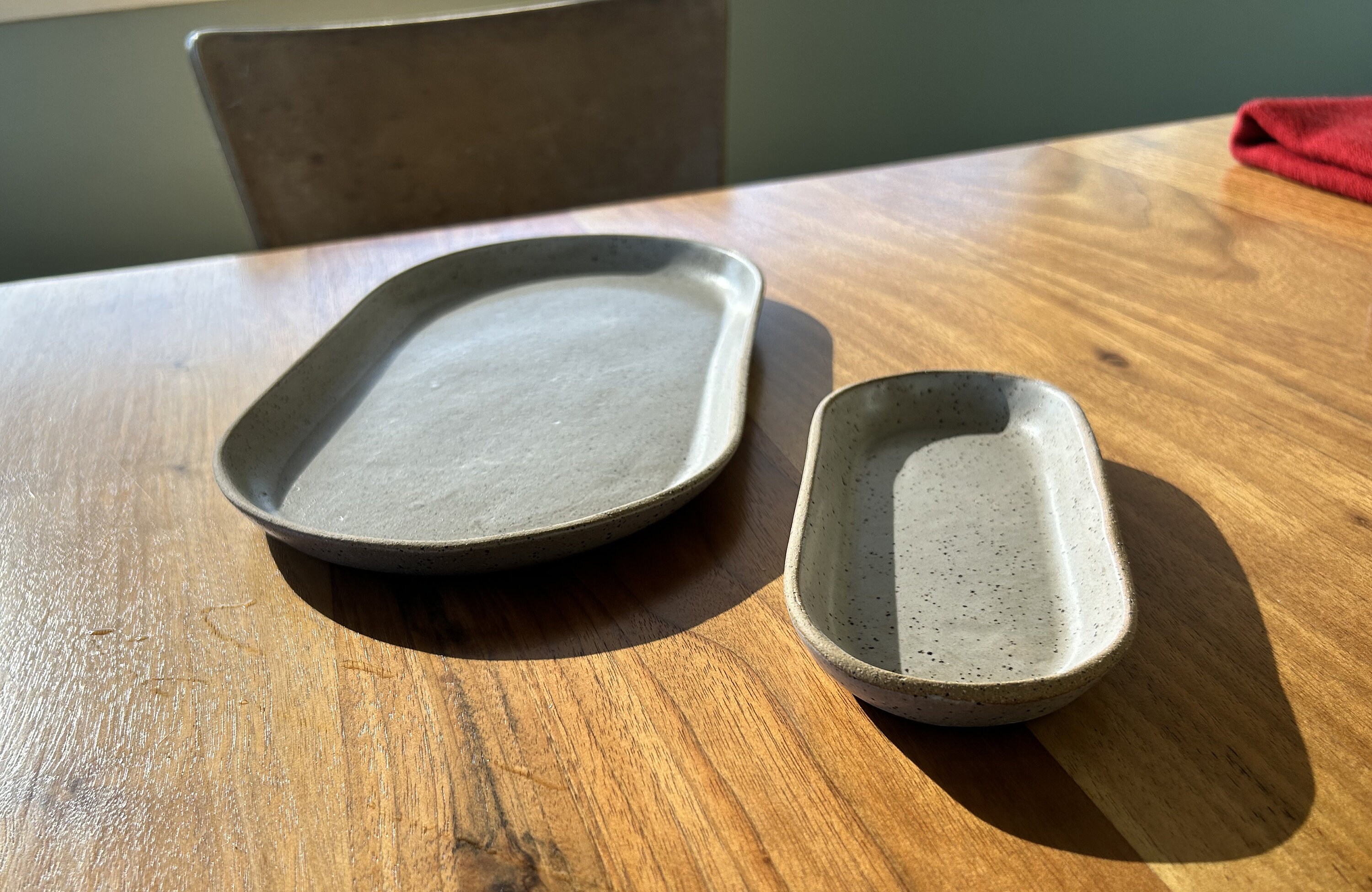 Handmade Modern Ceramic Serving Platter Set - Etsy