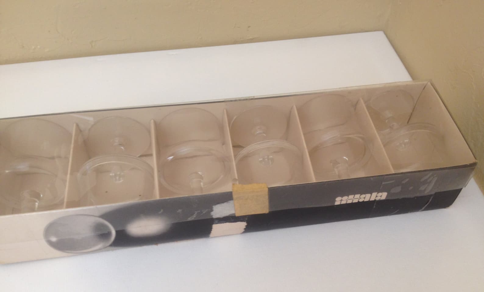 Set of 6 Rare Vintage Retro Finnish Modern Crystal Shot or - Etsy