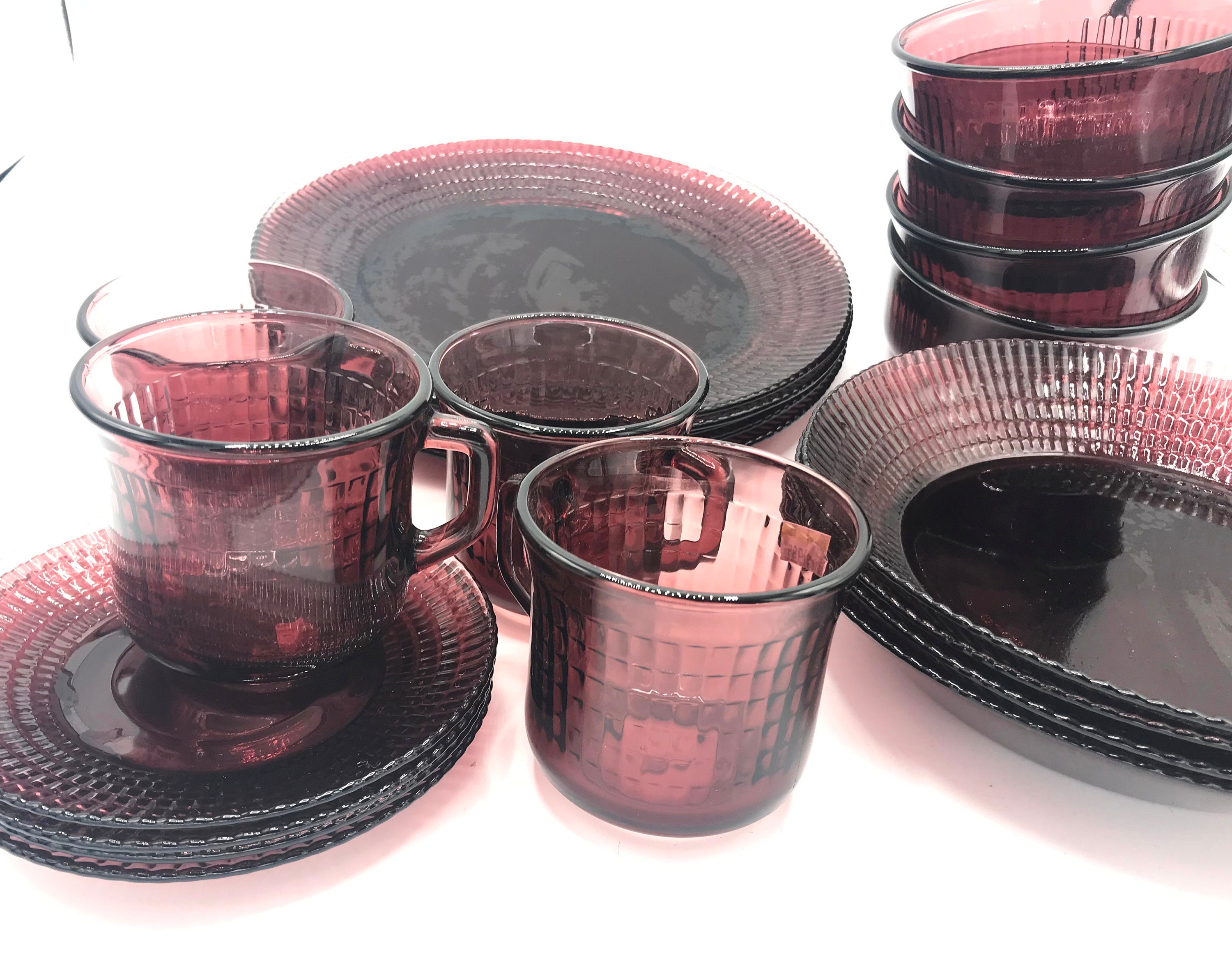 Purple Dinnerware - Etsy
