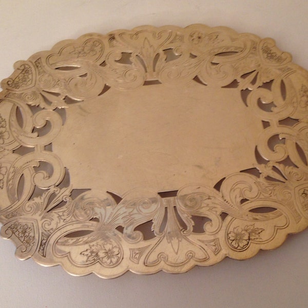 Silver Trivet - Etsy