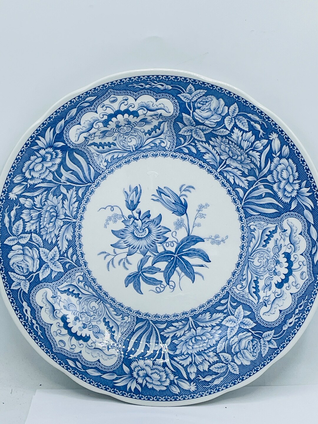 Vintage Spode Blue Room Collection "floral" Flowers Dinner Plate-no ...