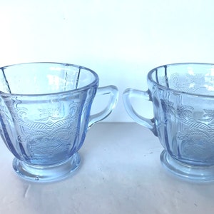 Vintage Indiana Madrid Pattern Creamer and Sugar Bowl Set in Pretty ...