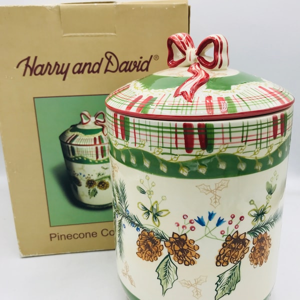 Harry and David Cookie Jar - Etsy
