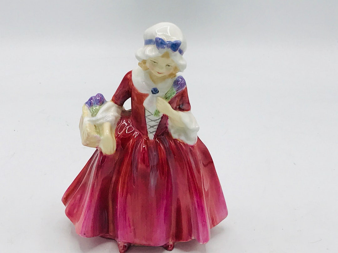 Vintage Royal Doulton "lavinia " Bone China Figurine- 5 Inches Lovely ...
