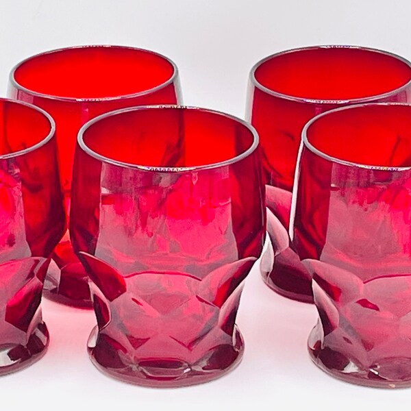 Cranberry Glass - Etsy
