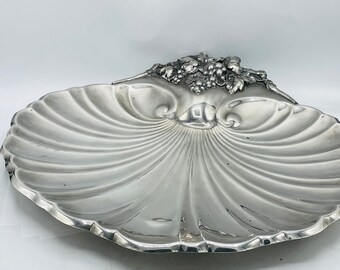 Silver Plate Shell | Etsy