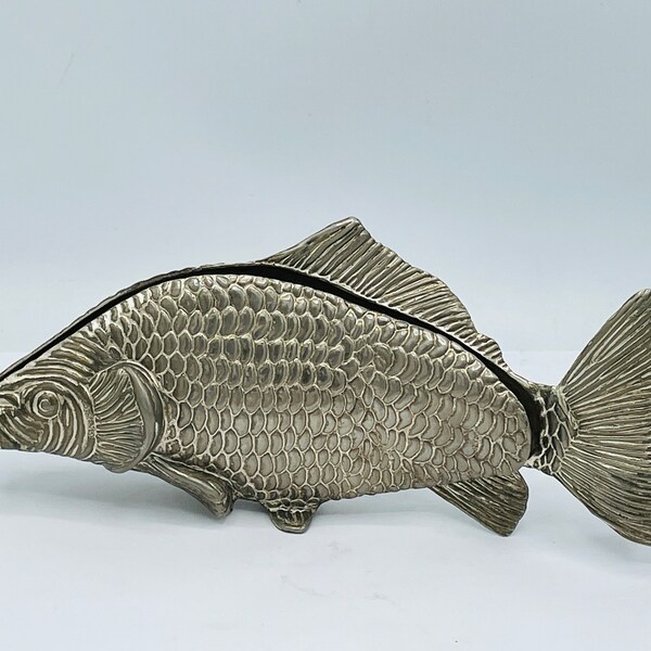 Metal Fish Sculpture - Etsy