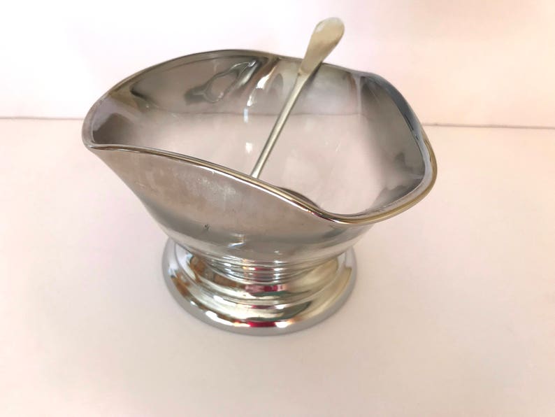 Vintage 1960s Dorothy Thorpe Queens Lusterware Triangle Dip | Etsy