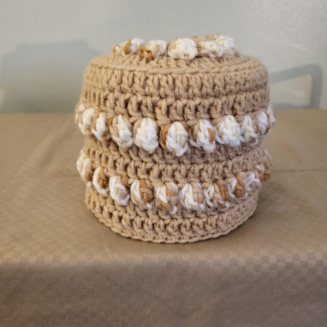 Beige Multi Popcorn Toilet Paper Cover - Etsy
