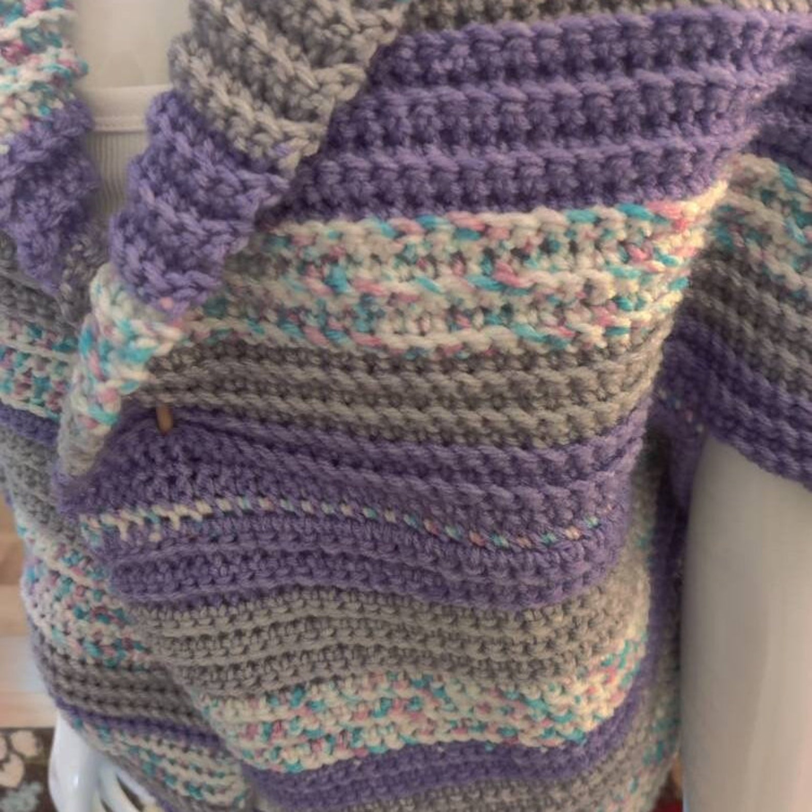 Violet Easy Going Shrug - Etsy