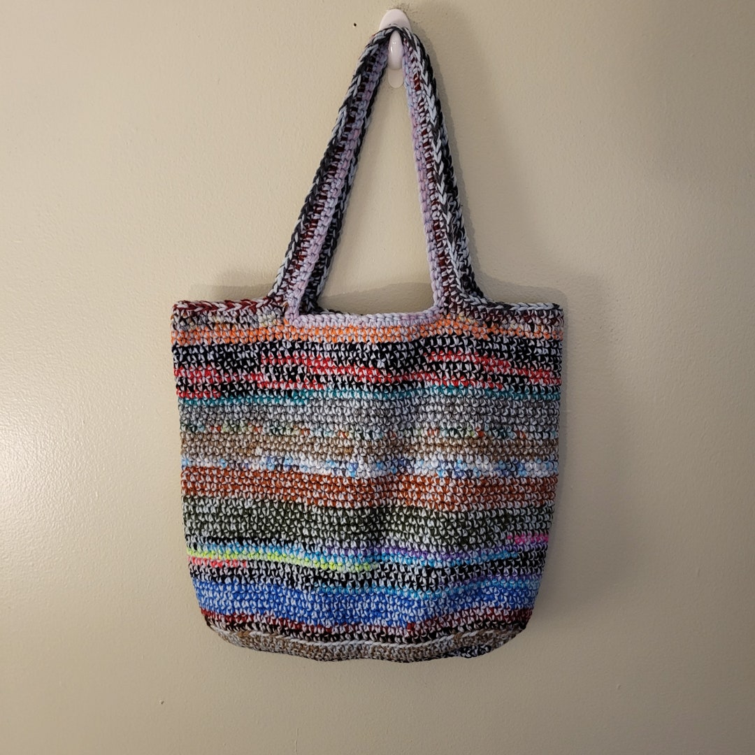 Blue Tote Scraps Bag - Etsy