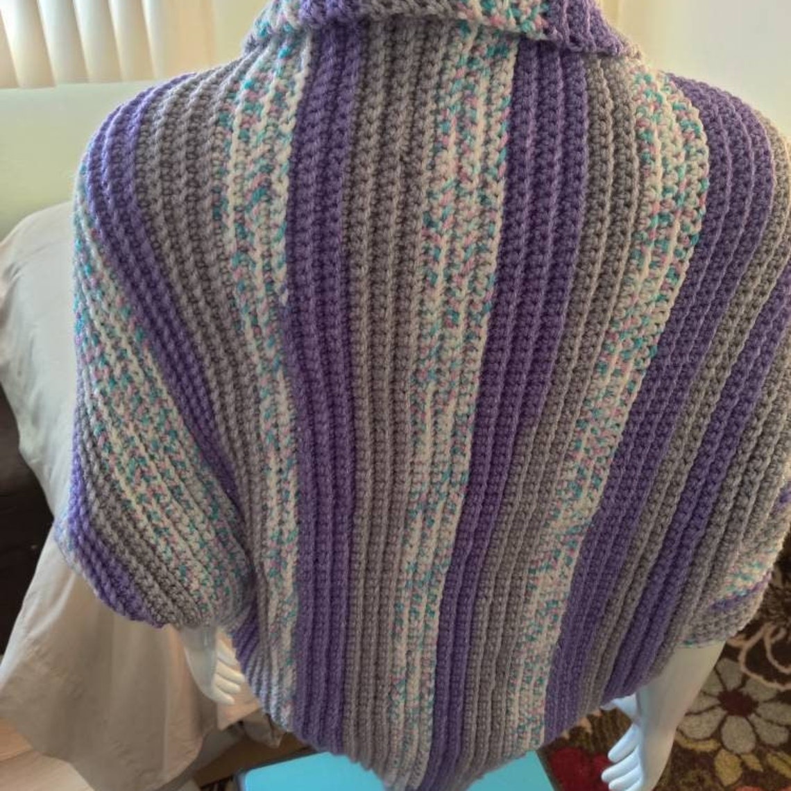 Violet Easy Going Shrug - Etsy