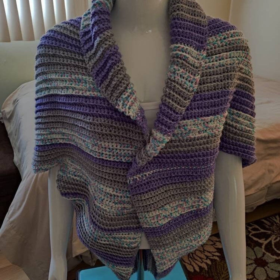 Violet Easy Going Shrug - Etsy