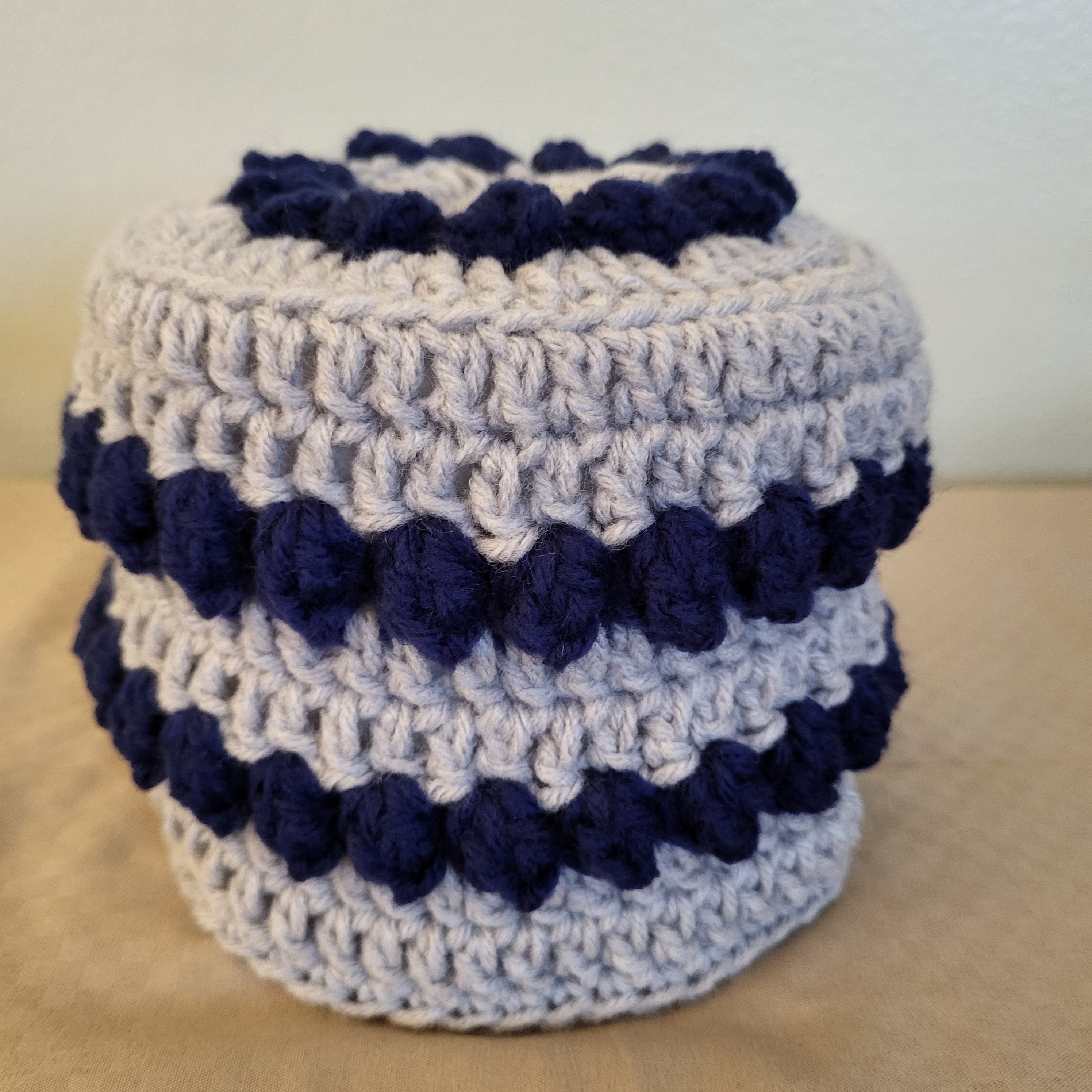 Grey Popcorn Toilet Paper Cover - Etsy