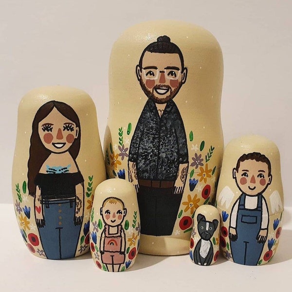 Modern Nesting Doll - Etsy