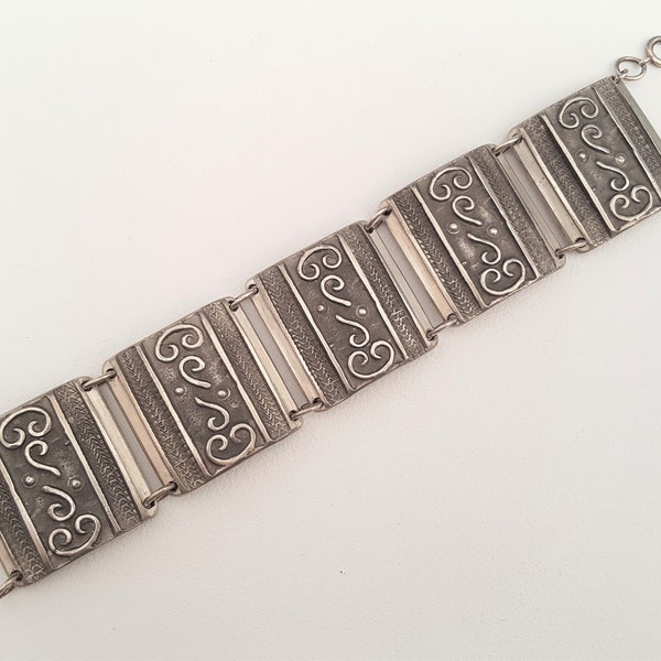 Pewter Bracelet - Etsy