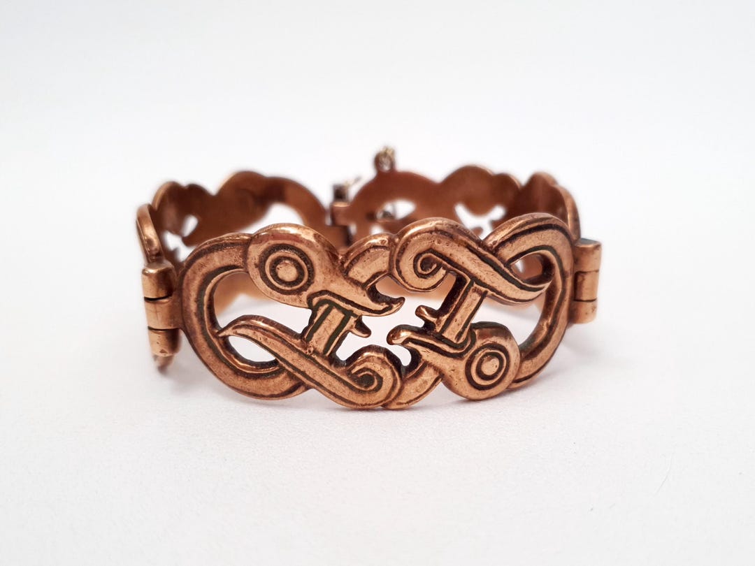 Kalevala Koru - Bronze "iki-turso" Bracelet - Finland - 1950s (F5081 ...