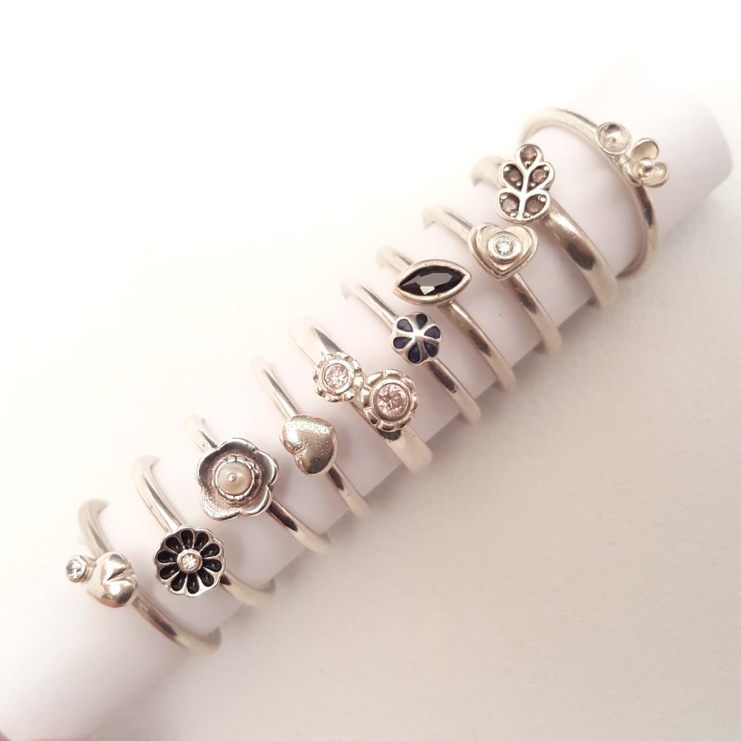 Hans Henrik Nygaard - Choice of Silver Stacking Rings - Size S ...