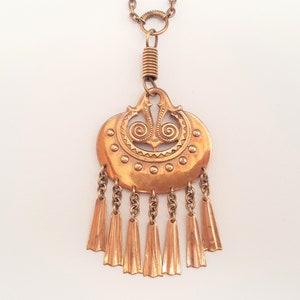 Kalevala Koru Moon Goddess / Kuutar Bronze Pendant Finland - Etsy