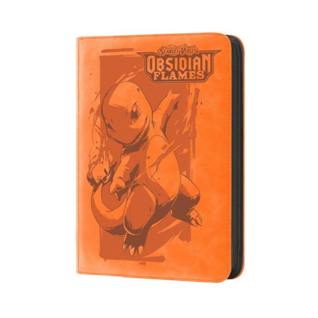 Obsidian Flame Starter Pokémon TCG Custom Laser Engraved Binder - Etsy