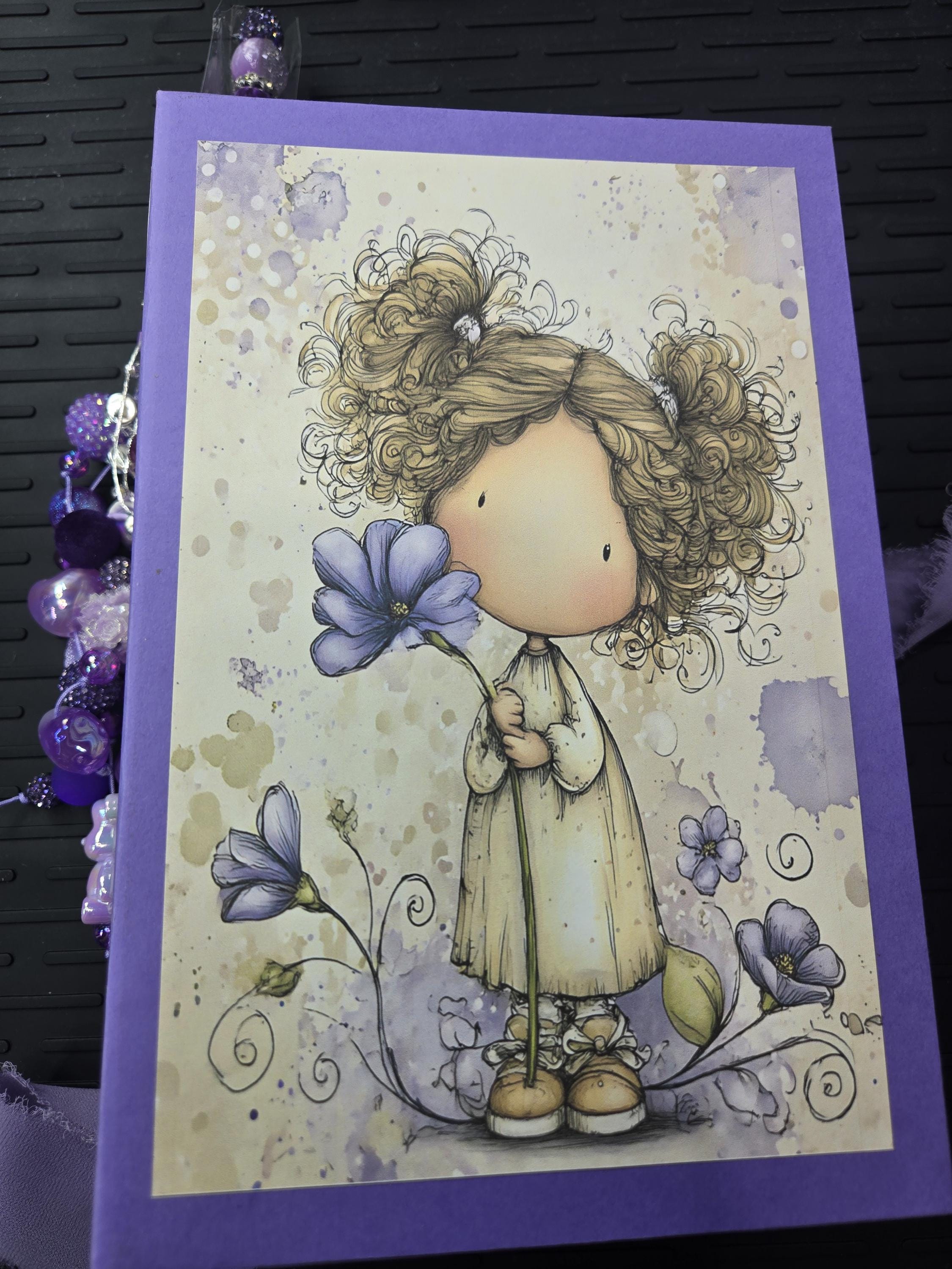 Violet Adventures Junk Journal - Etsy