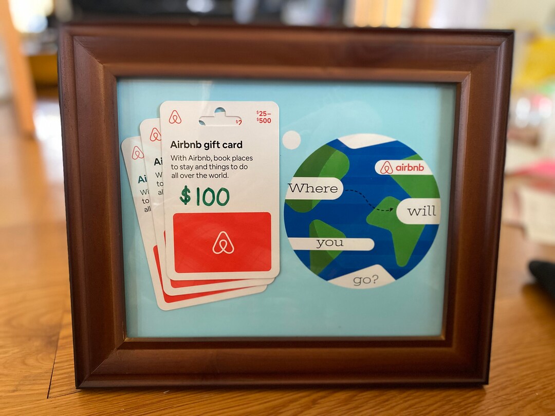Air BNB Gift Card Presentation - Etsy