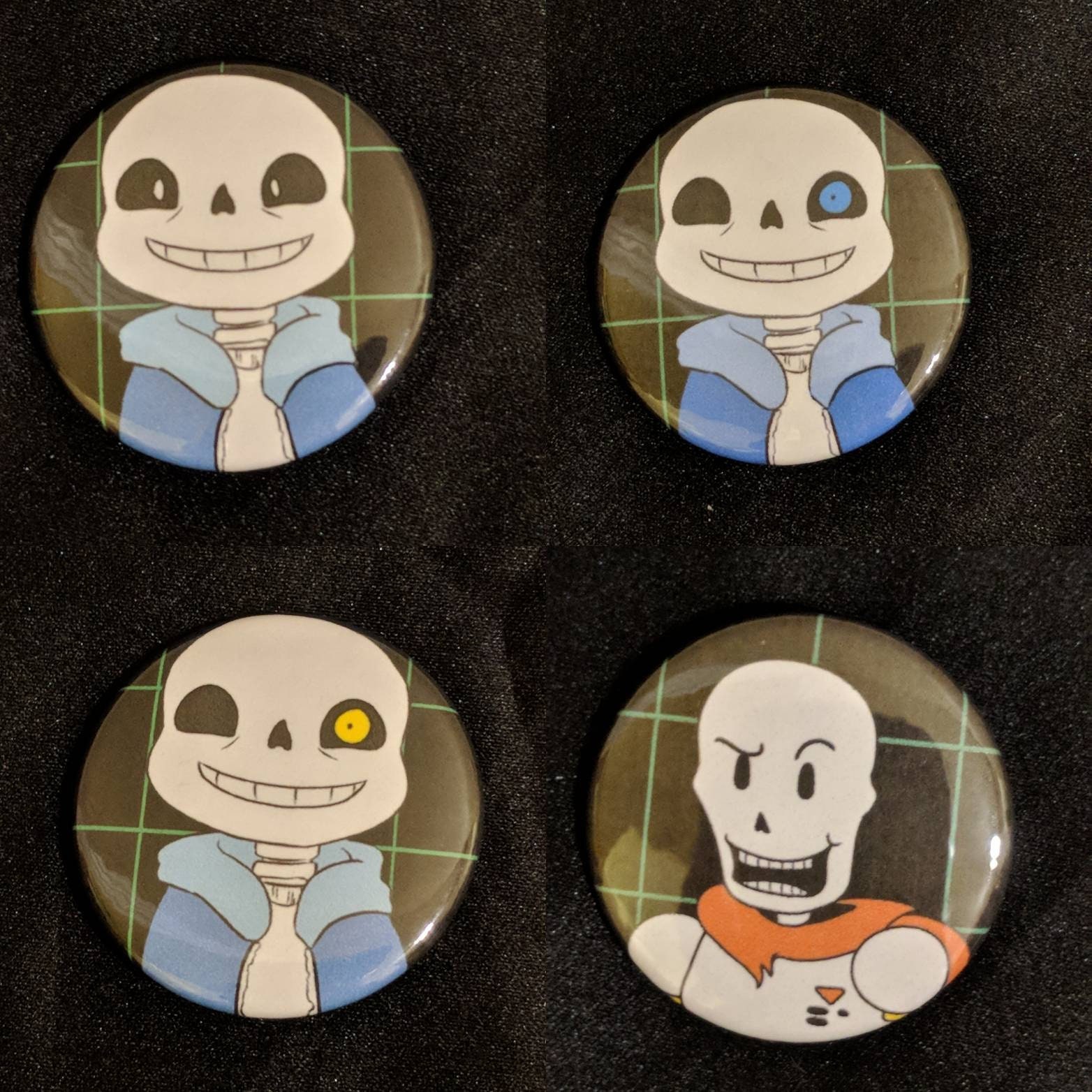 UNDERTALE Buttons - Etsy