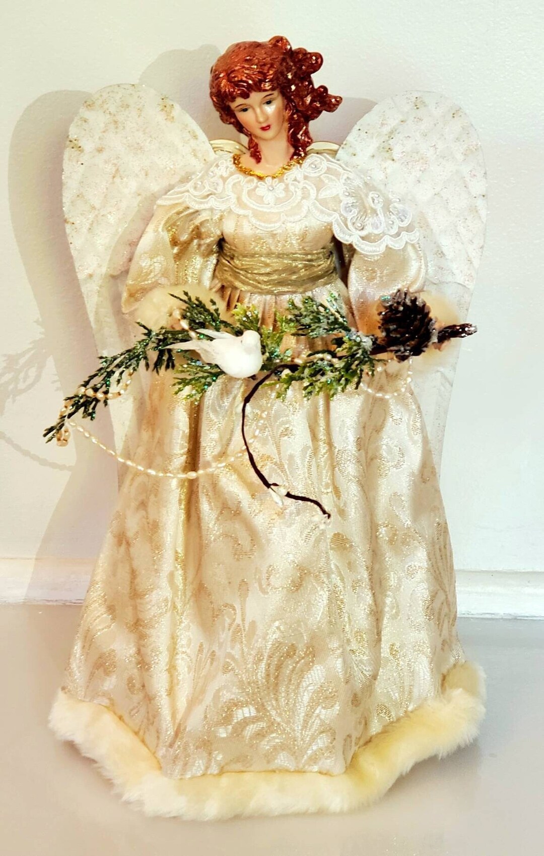 Christmas Angel Seraphim Tree Topper Celestial Christmas - Etsy