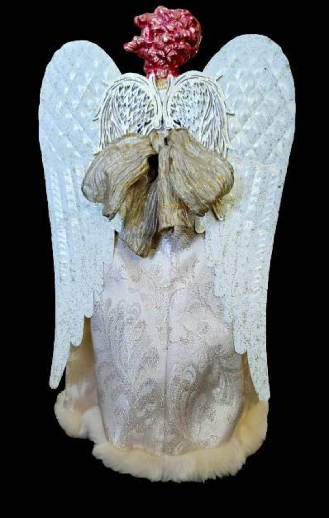 Christmas Angel Seraphim Tree Topper Celestial Christmas - Etsy