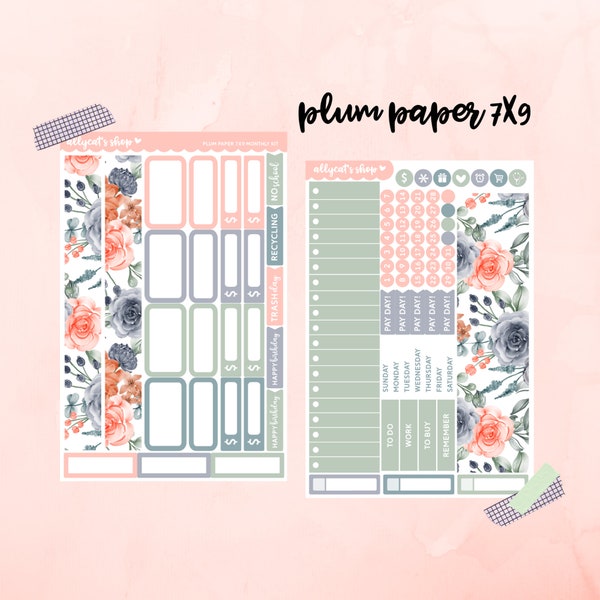 Plum Paper Planner - Etsy