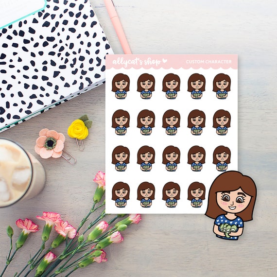 Custom character stickers! Stickers, Labels & Tags Stickers Paper etna ...