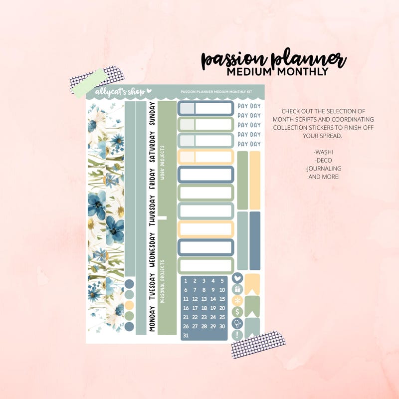 Passion Planner - Etsy