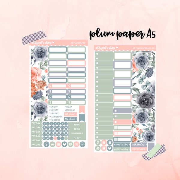 Plum Paper Planner - Etsy
