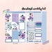 Jane Sticker Kit // Vertical Planners, Hourly Planners - Etsy