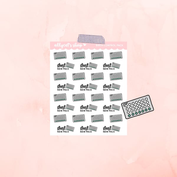 Birth Control Case - Etsy