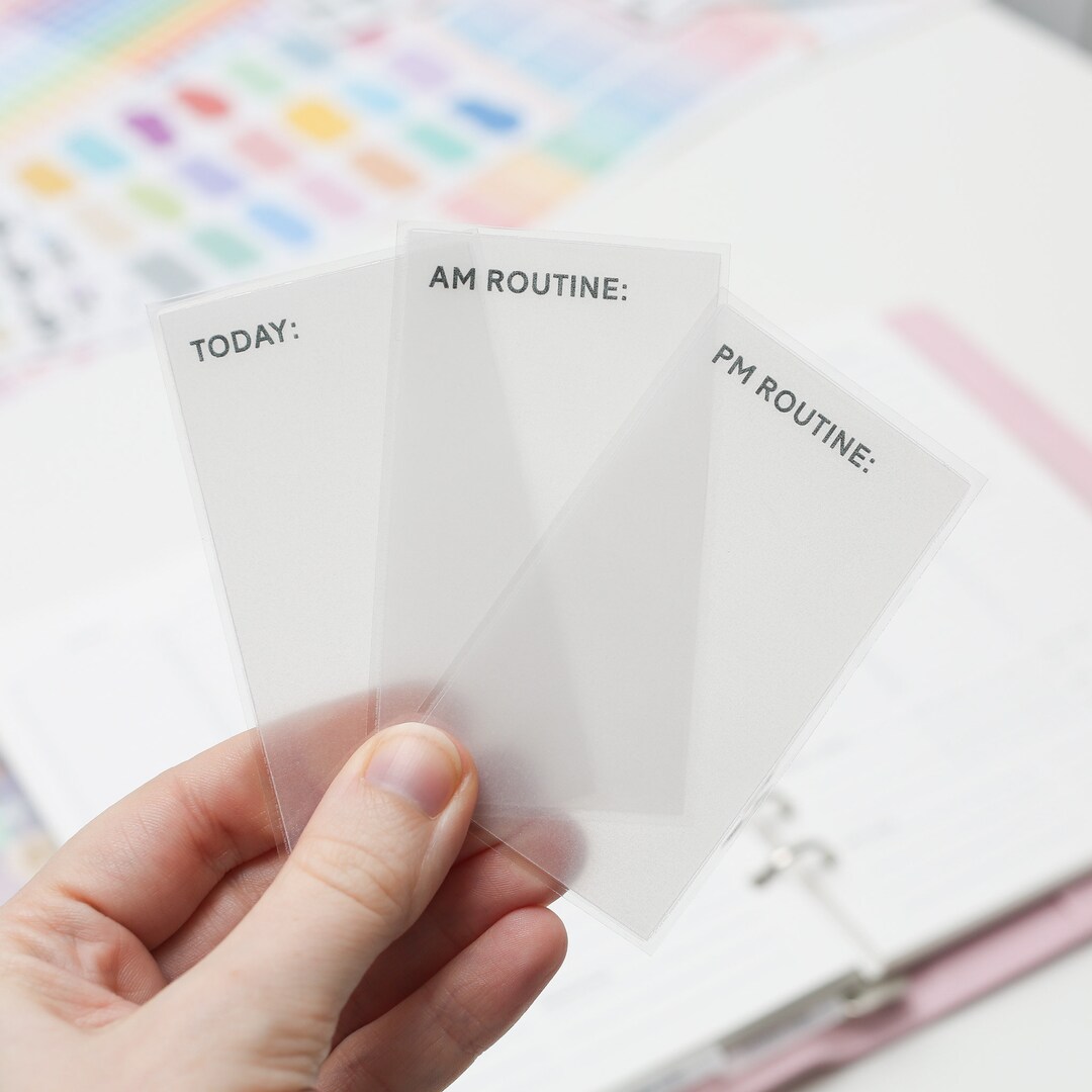 Task Cards- Productivity, Stationery - Etsy