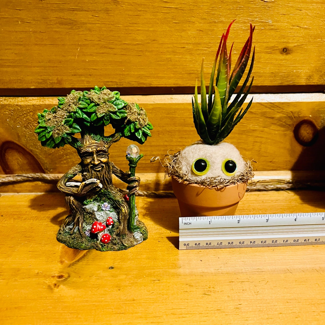 Handmade Needle Felted Potted Baby Mandrake Sprout - Etsy