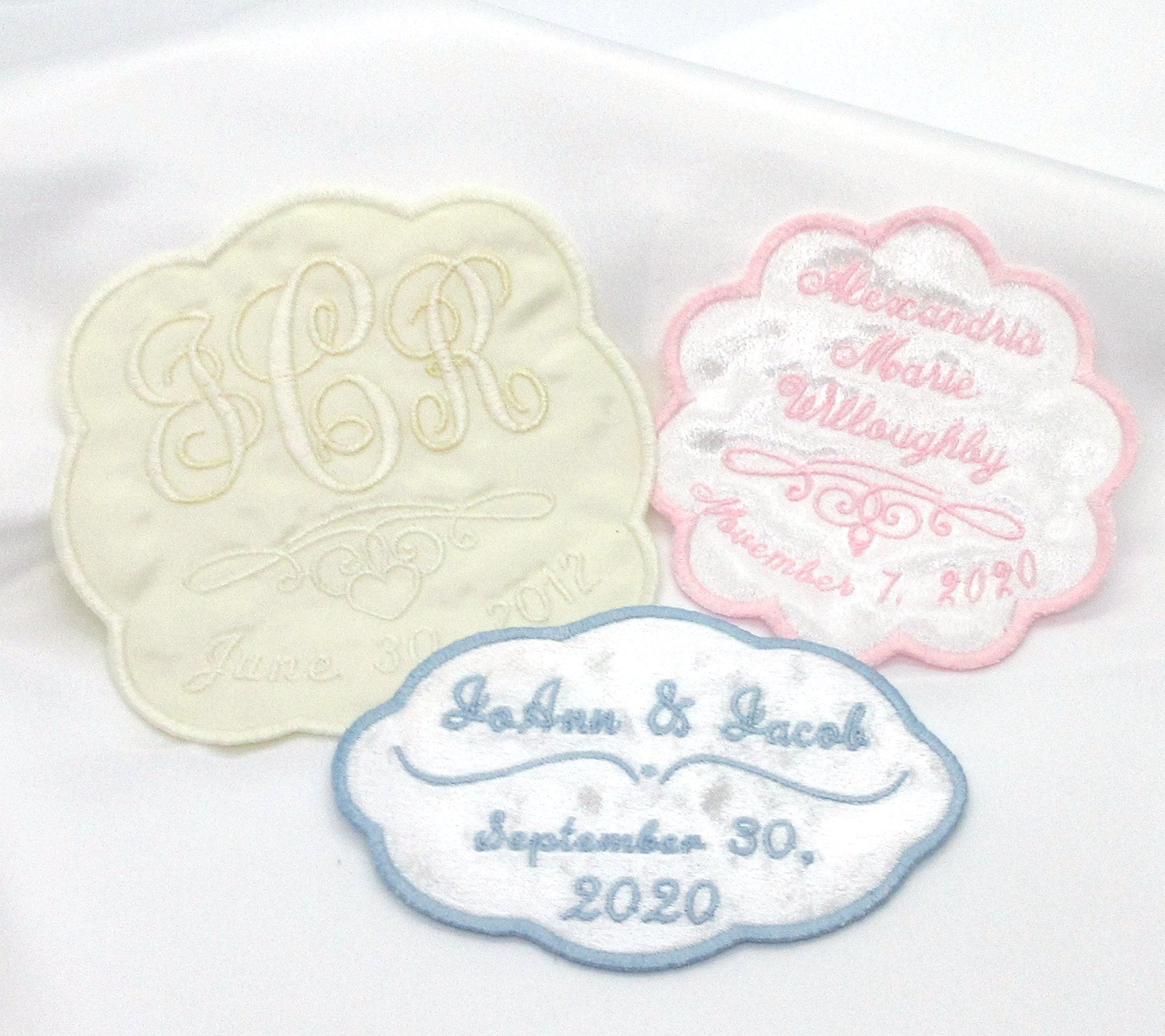 EMBROIDERED WEDDING DRESS Label Satin or Linen White or | Etsy