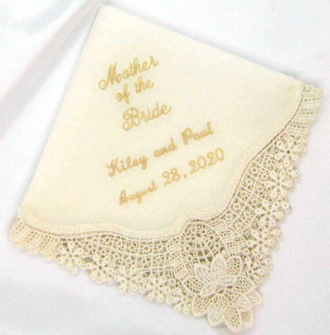 PLAUEN LACE WEDDING Hanky, Madre de la Novia, Regalo de Compromiso ...